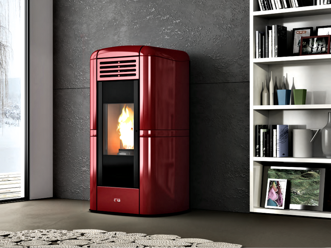 Alliance Feu Design - Poêle à granulés CHARME - ANSELMO COLA