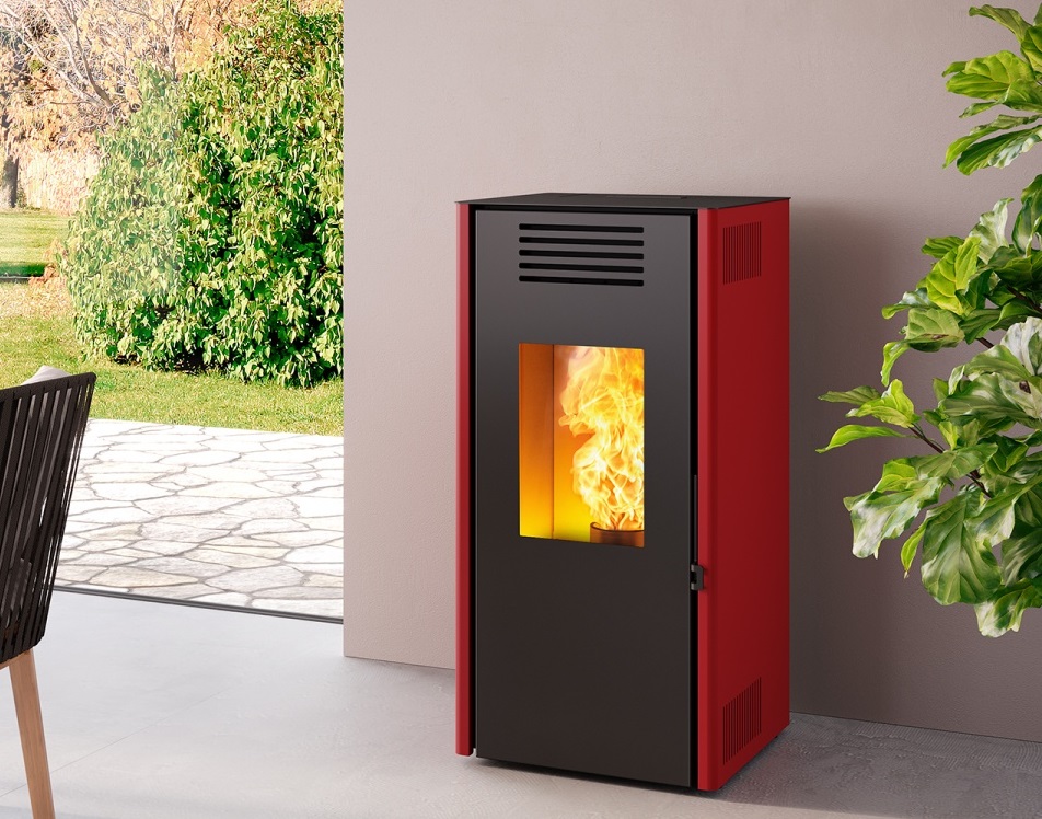 Alliance Feu Design - Poêle à granulés DURBAN - LACUNZA